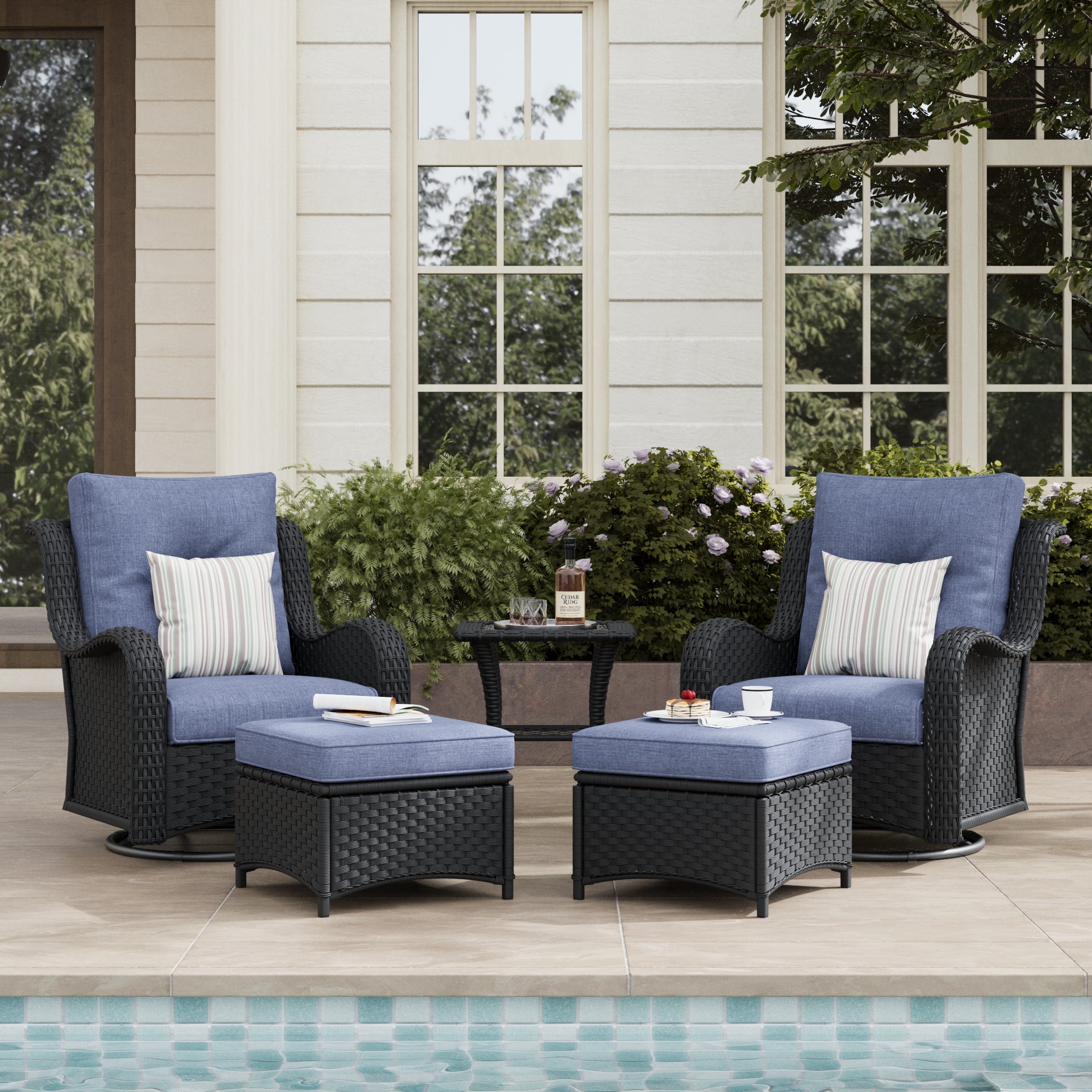 Swivel Chairs Sets – LayinSun